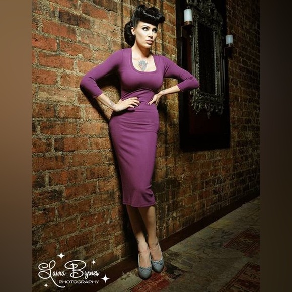 Pinup Couture | Dresses | 2x Pinup Girl Laura Byrnes Dress Black Label ...